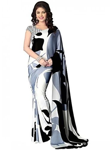 Mahru Sheikh Grey Saree look Episode 23 style inspiration | Tere Bin ...